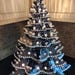 XL Gare Ceramic Tree With Mother of Pearl and 22k Gold - Etsy