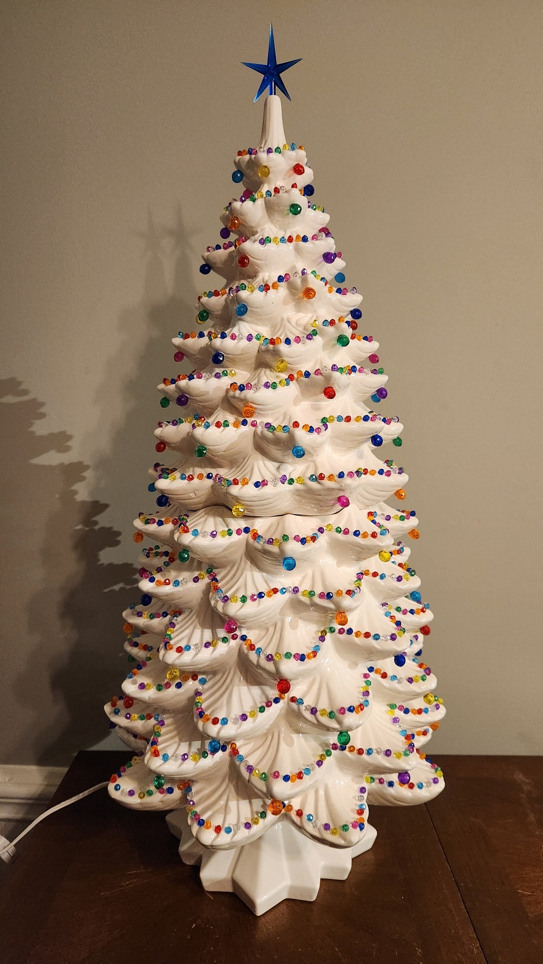 XXL Atlantic "barrel" Ceramic Christmas Tree - Etsy