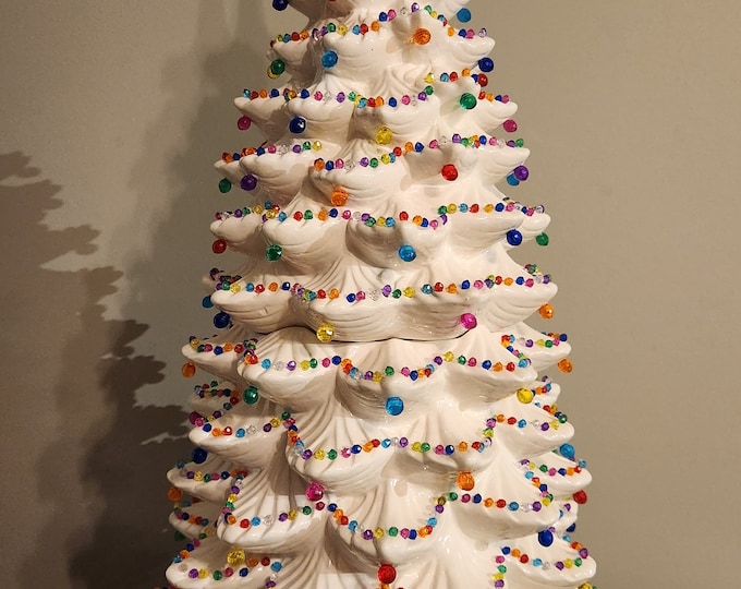 XXL Atlantic "barrel" Ceramic Christmas Tree - Etsy