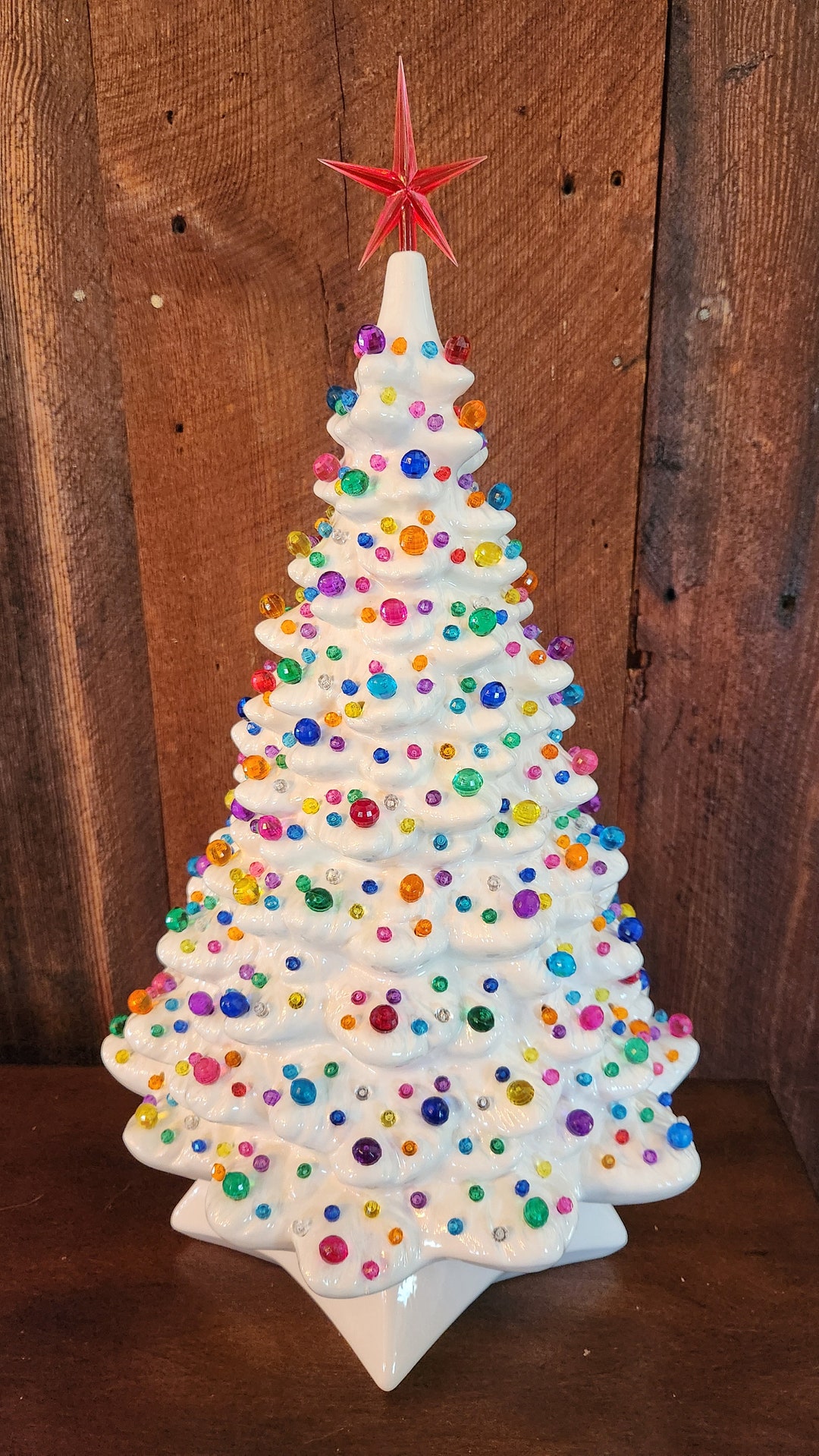Holland 953 "confetti" Ceramic Tree - Etsy