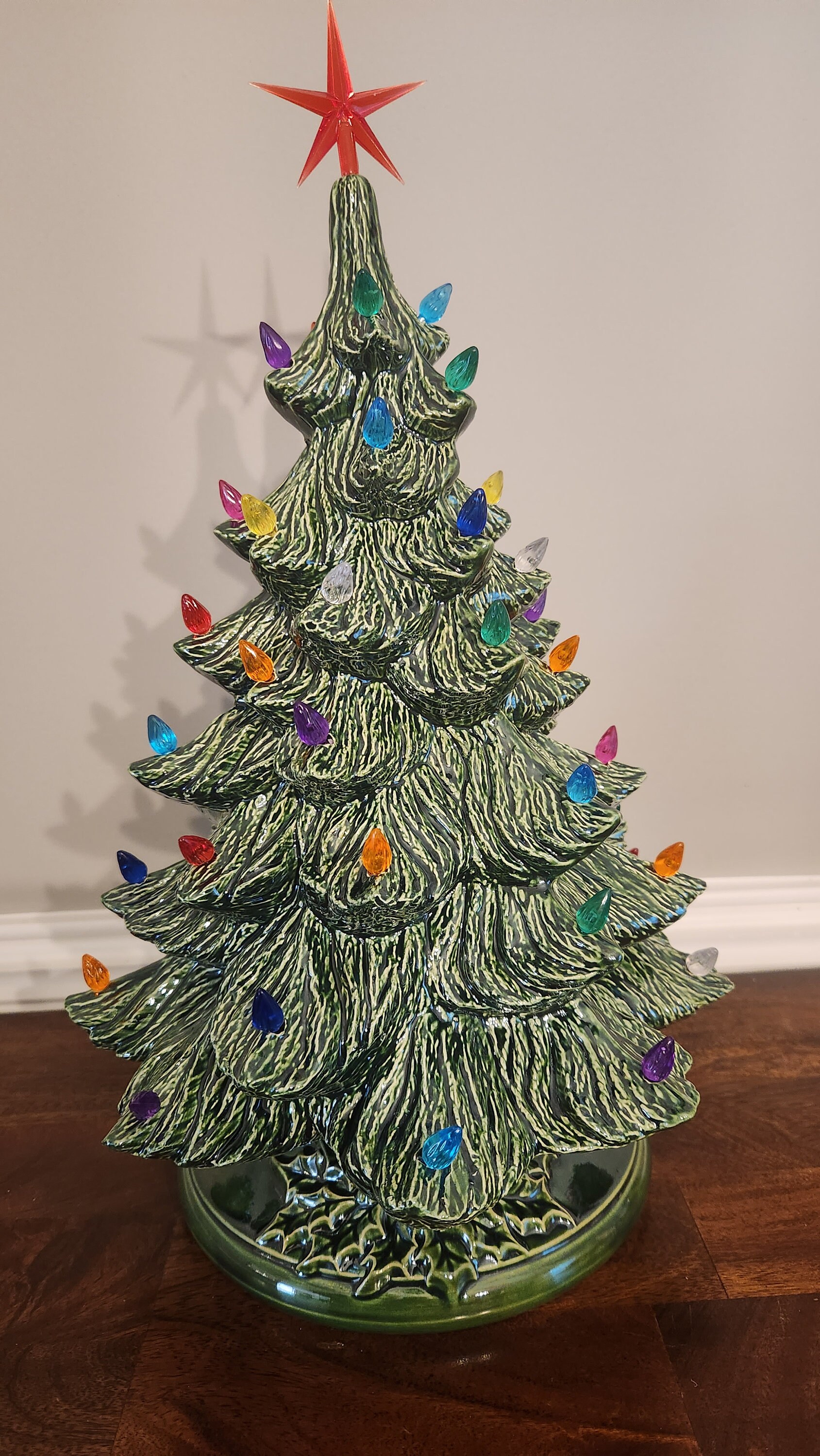 Nowell Ceramic Christmas Tree - Etsy