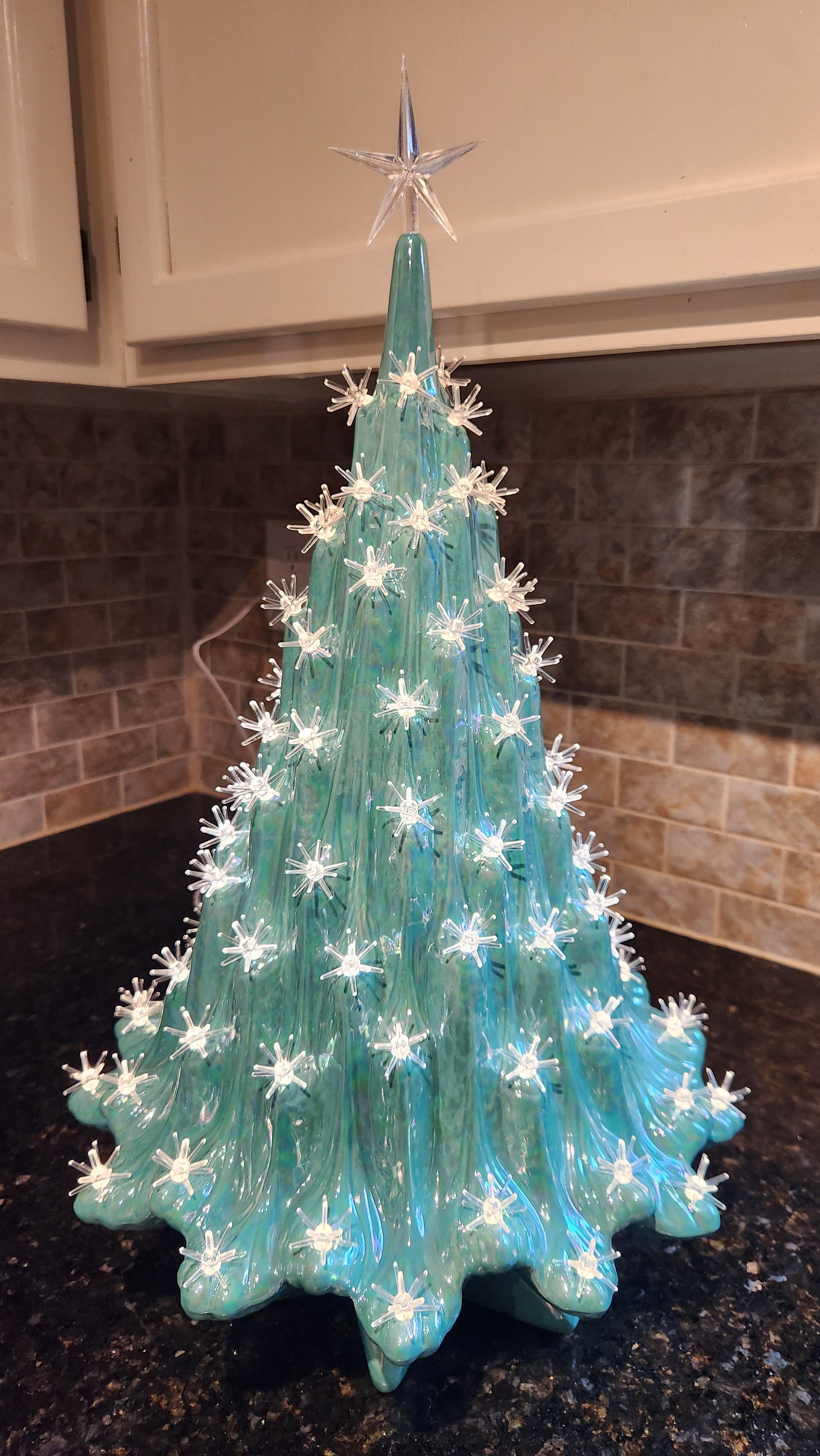 Atlantic 314 Lava Ceramic Tree With Mother of Pearl - Etsy
