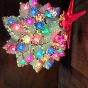 Atlantic A64 White and Gold Ceramic Tree - Etsy