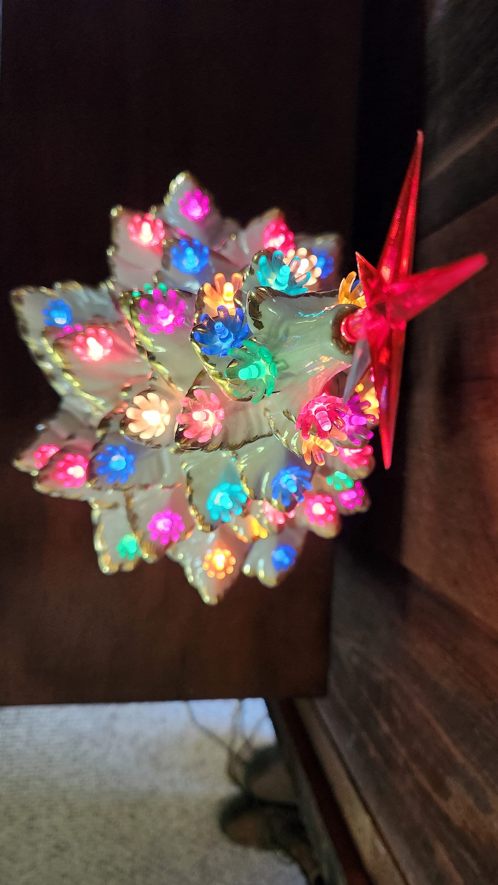 Atlantic A64 White and Gold Ceramic Tree - Etsy