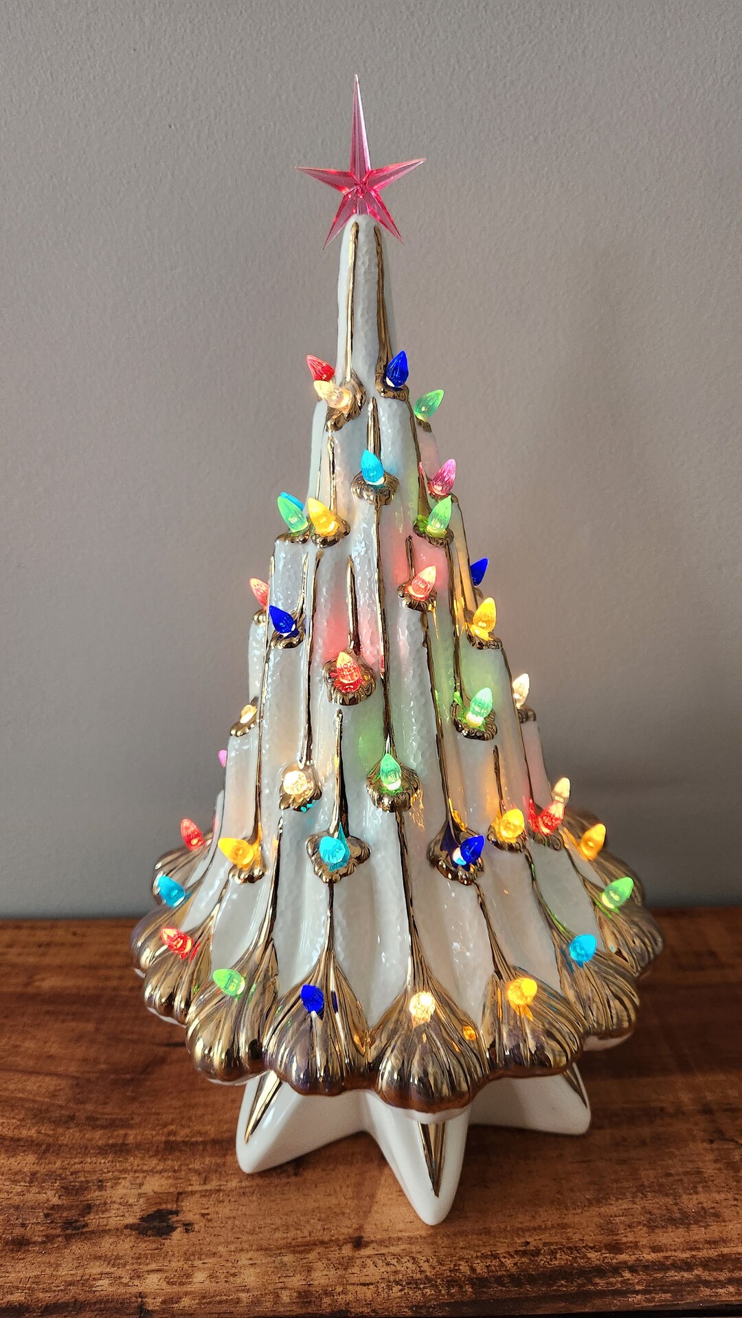 Modern "baby Lava" Ceramic Tree With 22k Gold - Etsy