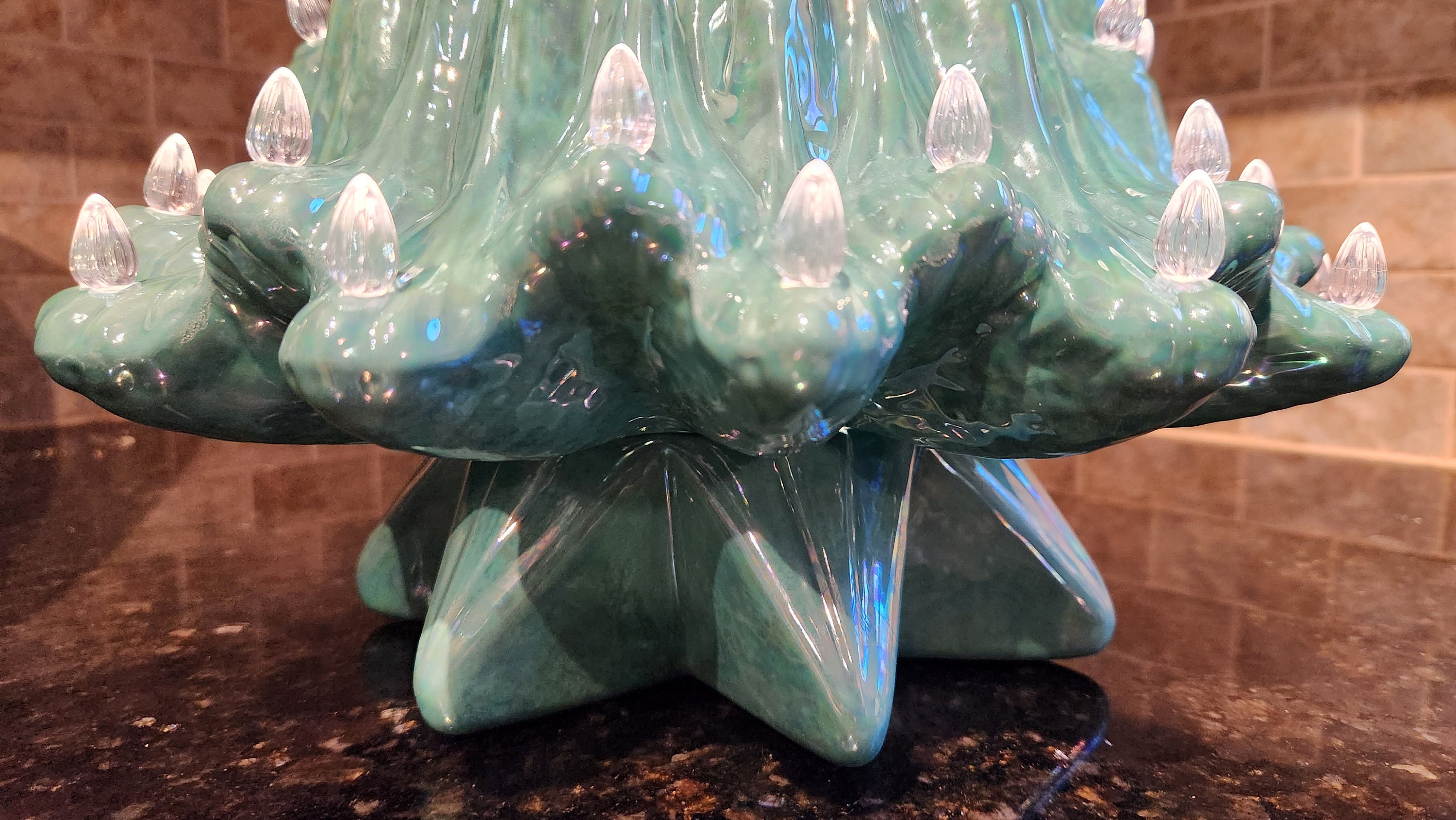 Atlantic 314 Lava Ceramic Tree With Mother of Pearl - Etsy