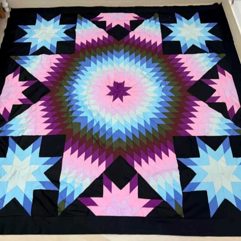 Texas Star Quilt Pattern - Etsy