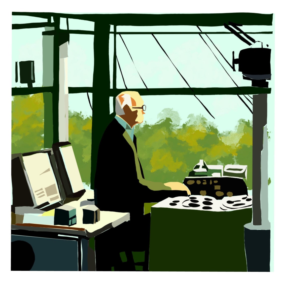 Vibrant Chunky Block Art: Commissioned Drawings Available Custom Made ...