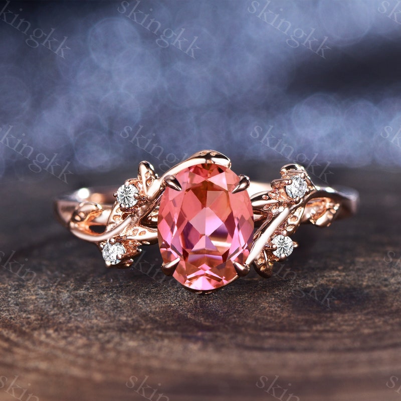 Padparadscha Sapphire - Etsy