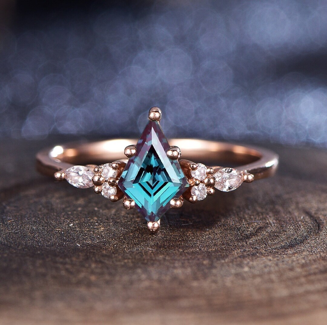 Nature Inspired Natural Alexander Ring ,alexander Engagement Ring,kite ...