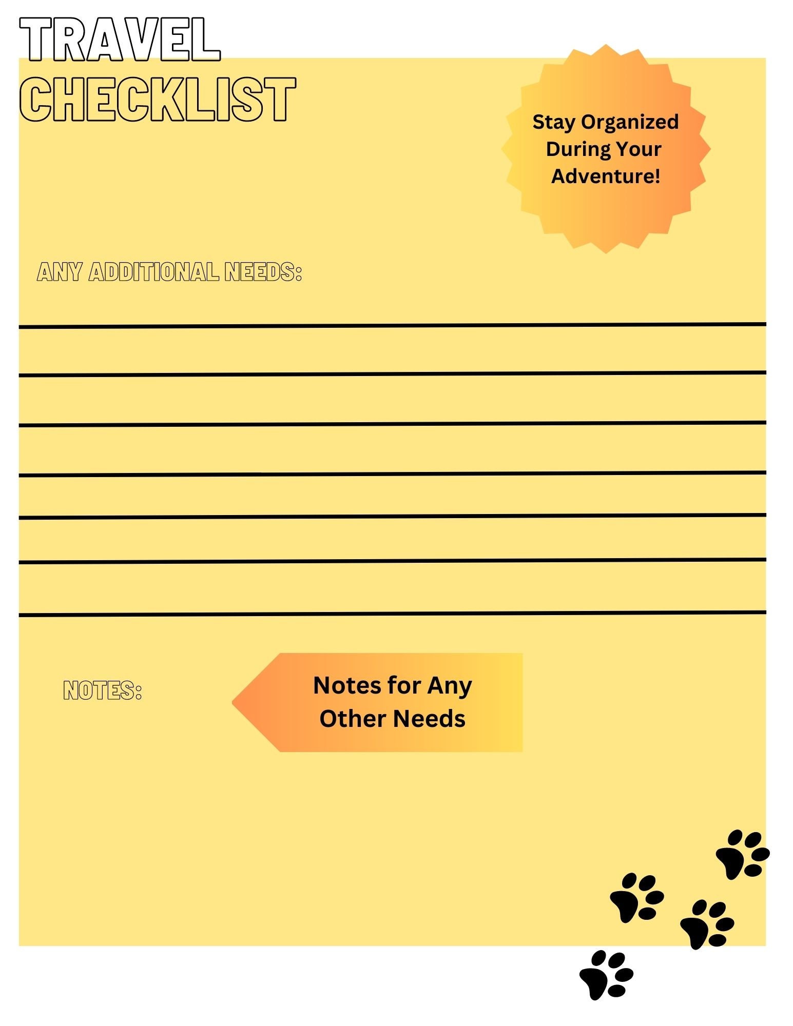 Dog Travel List | Vet, Park, Pet Hotel, Dog Care, Puppy, Road Trip ...