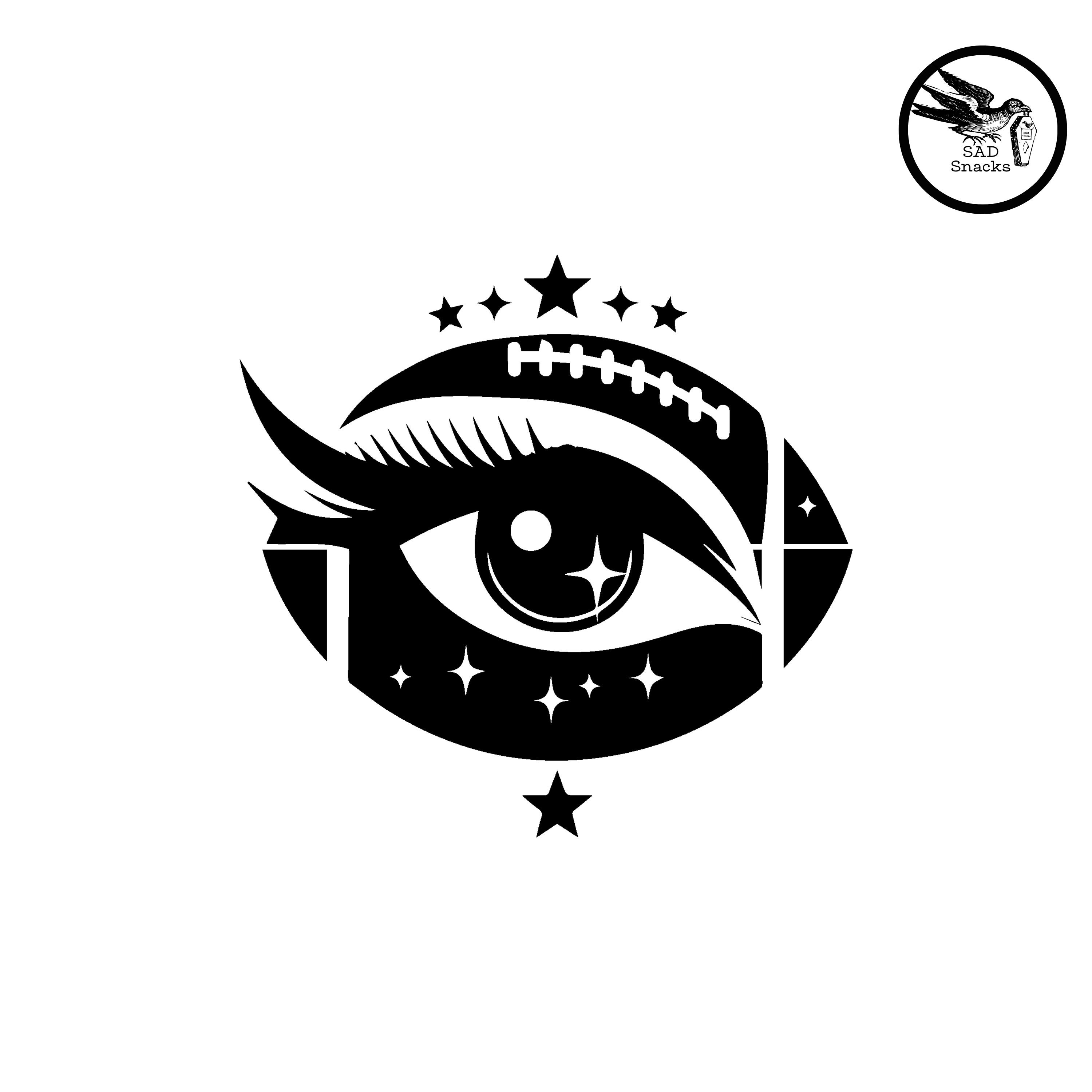 Taylor and Travis SVG Football Bundle PDF EPS Digital Stickers Sheet ...