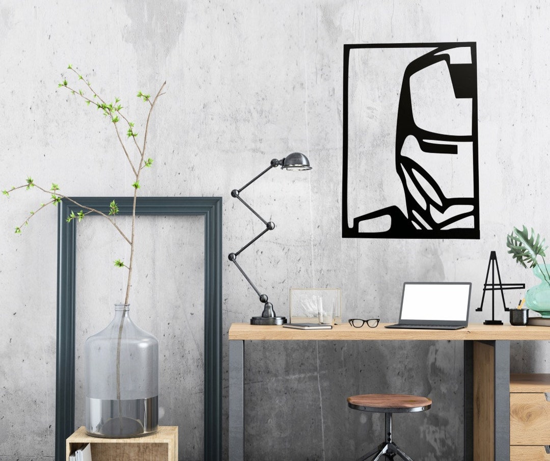 Iron Man Metal Sign - Etsy