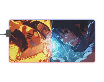 Naruto Anime LED Gaming Mouse Pad Naruto - Etsy