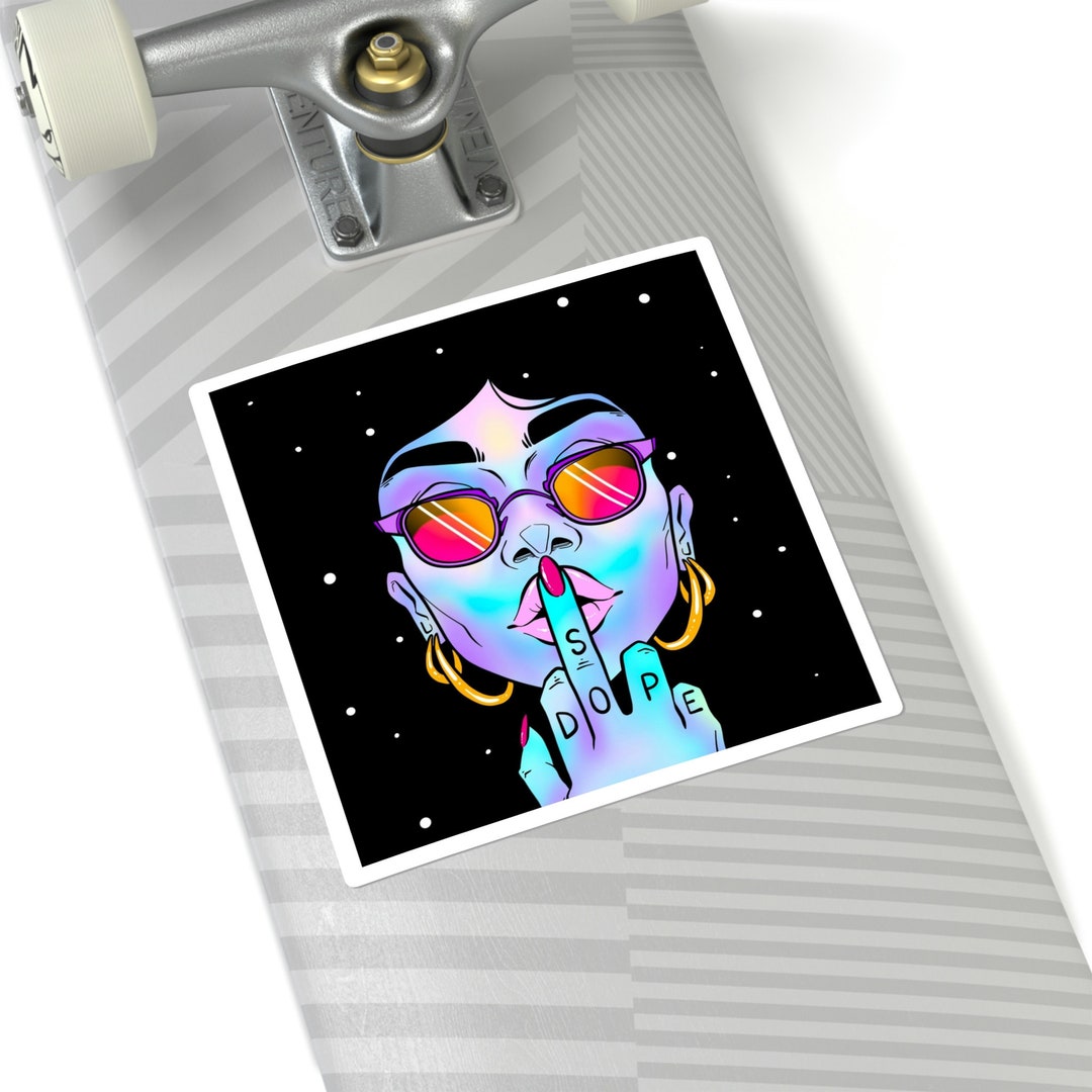 Expressive, Trendy, Positive, Dynamic, Fierce, Cool, so Dope Stickers ...