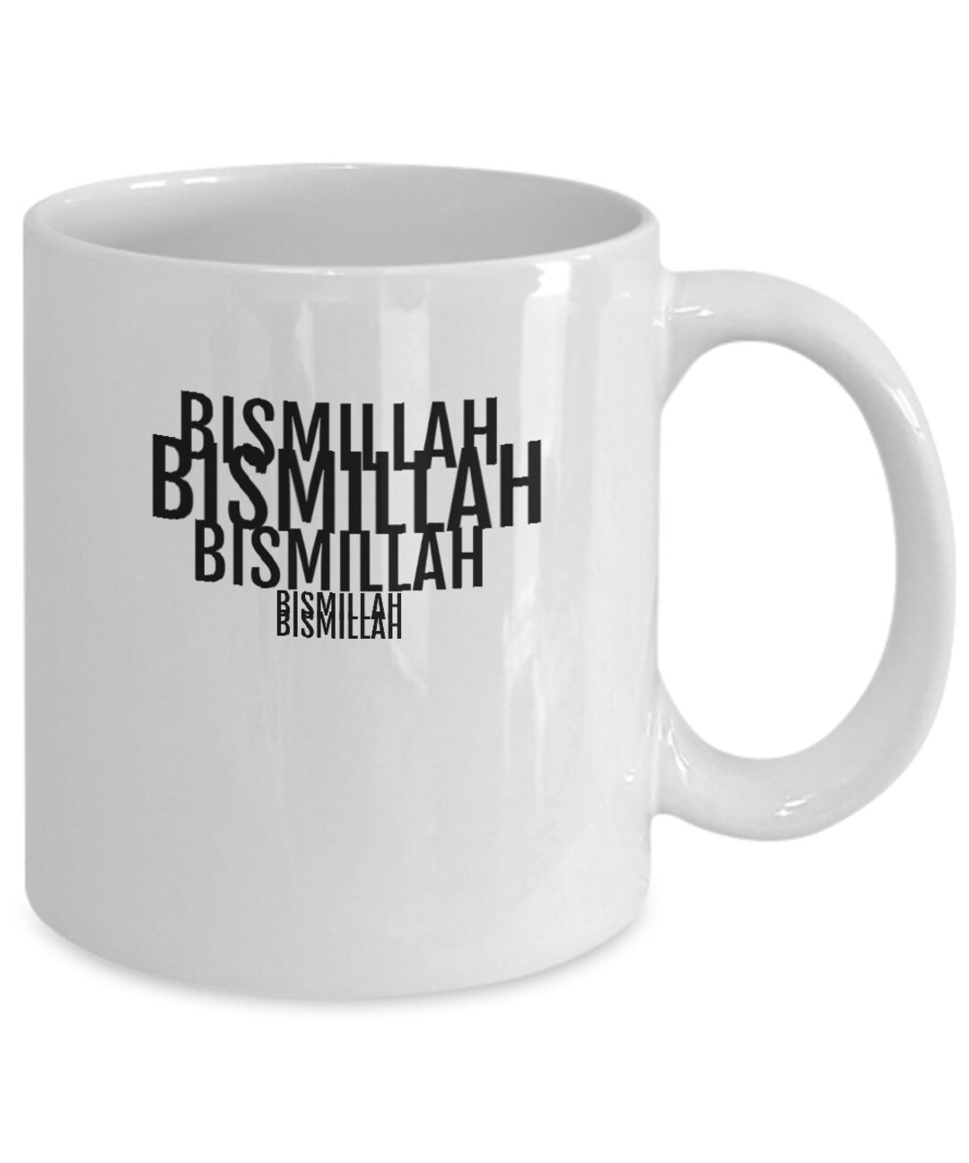BISMILLAH COFFEE CUP Islamic Religious Coffee Mug Muslim - Etsy