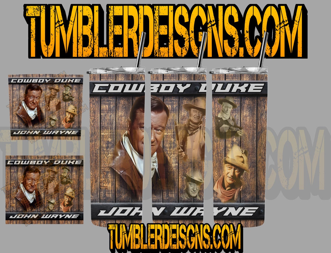 John Wayne Cowboy Duke 20oz Straight & Taper - Etsy