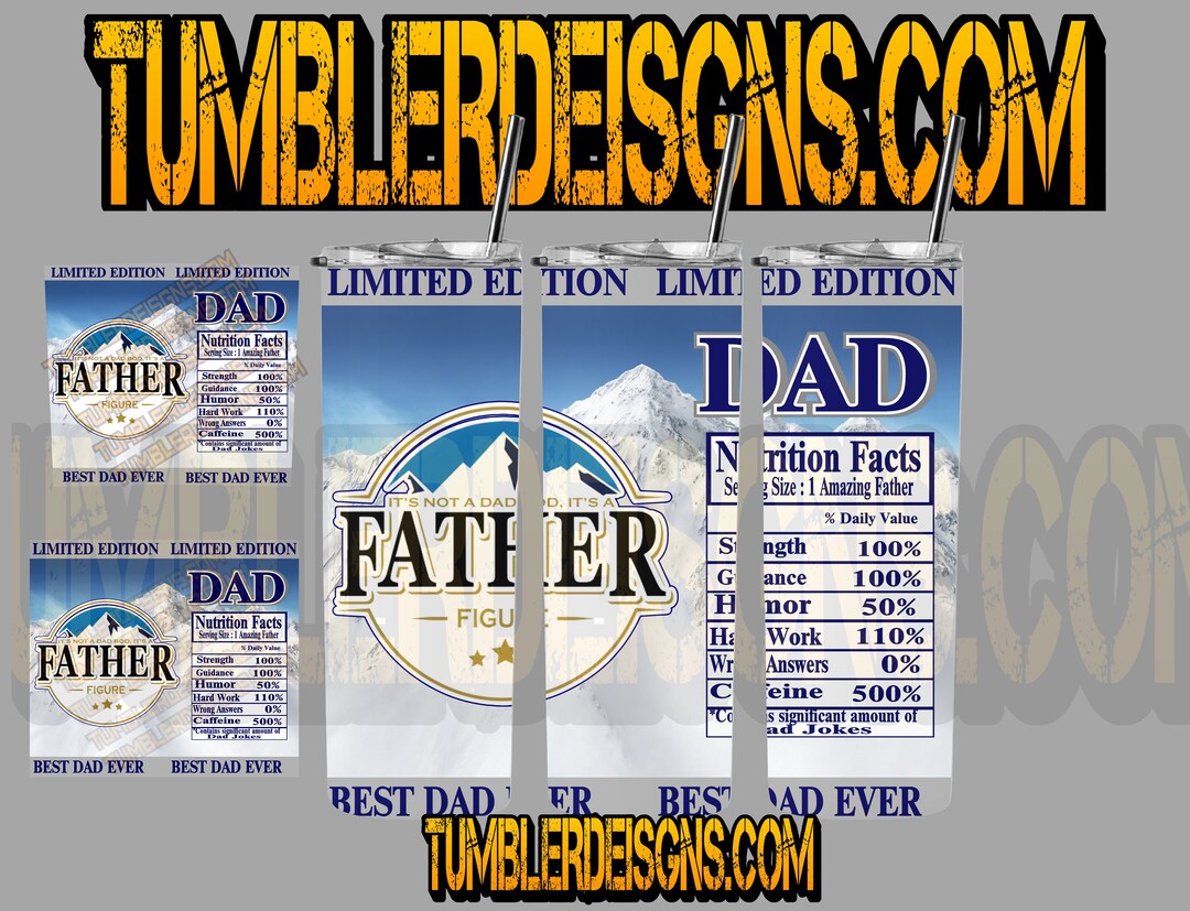 20oz Its Not A Dad Bod Its A Fathers Figure Design 2 - Etsy