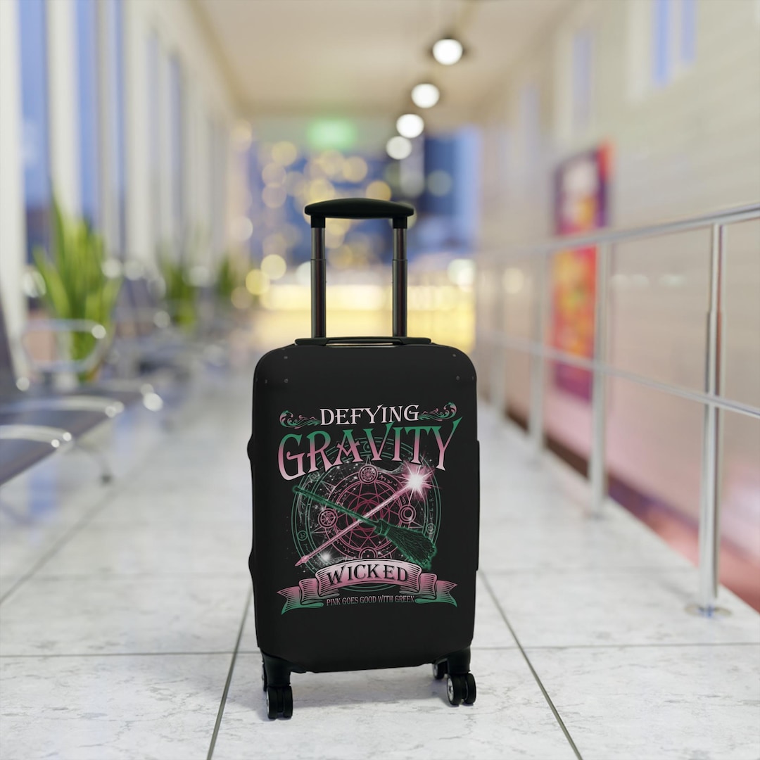 Wicked Luggage Cover, Elphaba, Galinda, Wicked Musical, Defying Gravity ...
