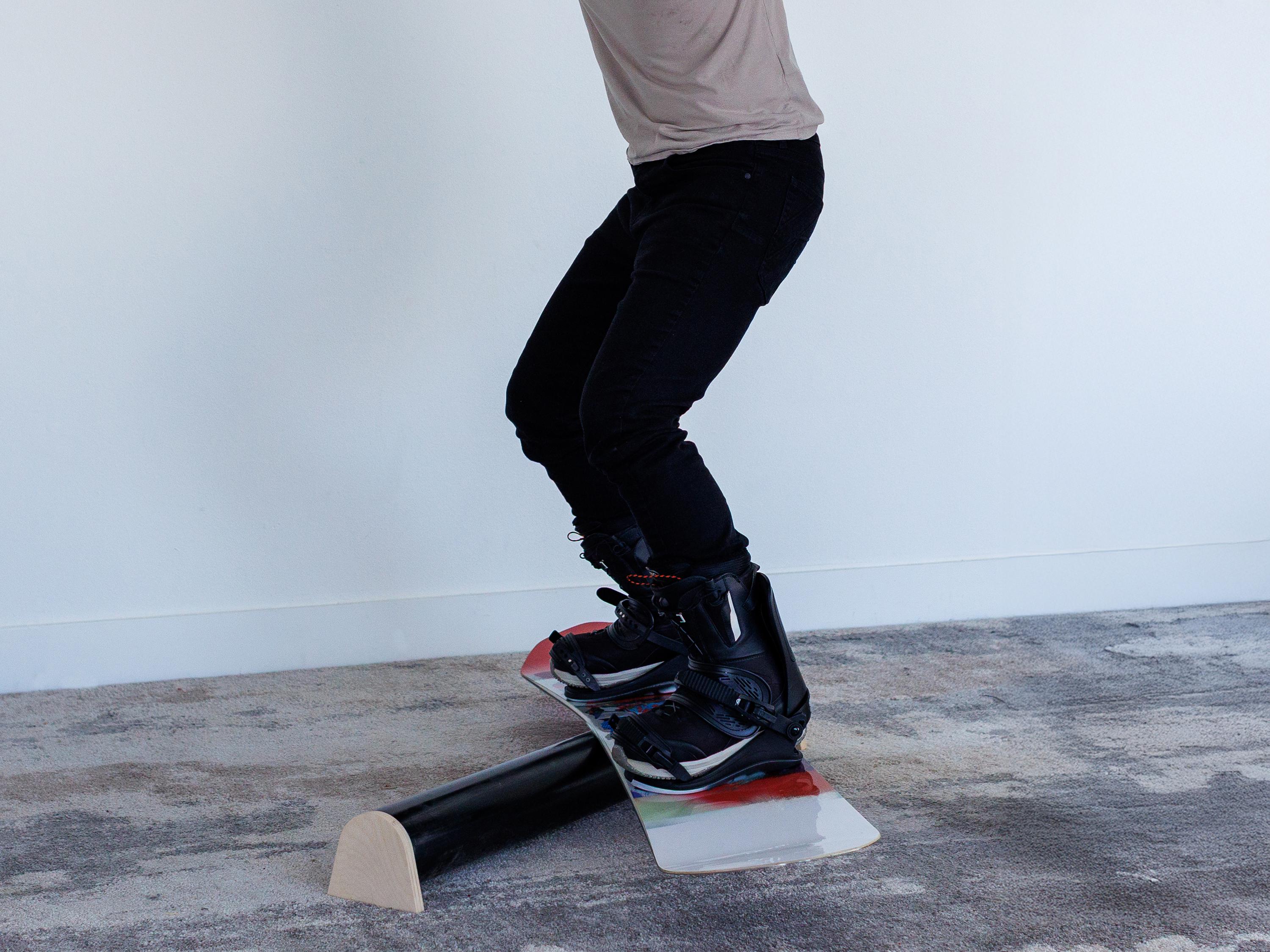 Snowboard Balance Trainer Workout Equipment for Beginners Practice ...