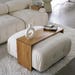 Over Ottoman Tray Table Wood Ottoman Cover for Coffee Table Ottoman ...