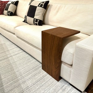 Sofa C Table for Sofa Couch C Table for Couch Wood Sofa Side Table Wood Couch Side Table Small ...