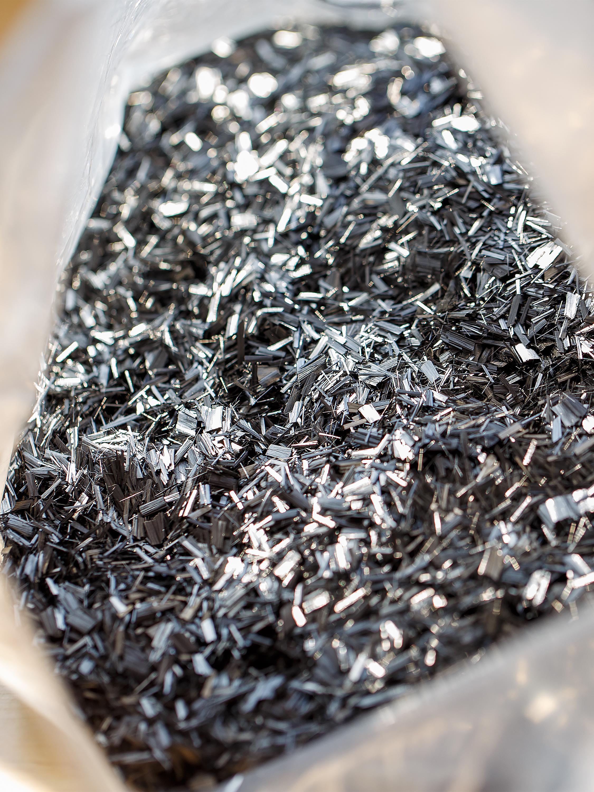 6mm Chopped Carbon Fiber Flakes 0.25'' High Strength for Forged ...