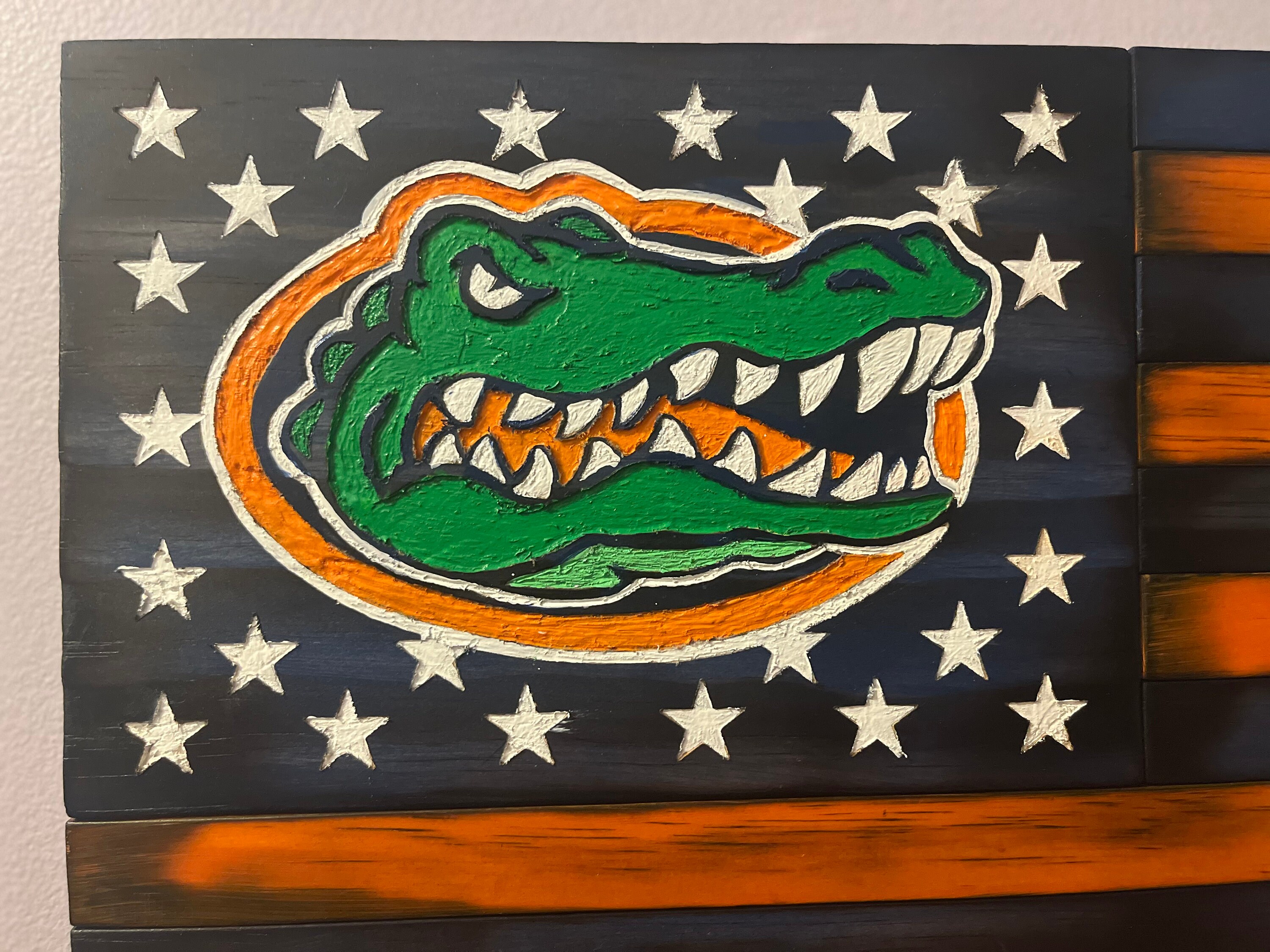 Florida Gators Tailgate American Flag - Etsy