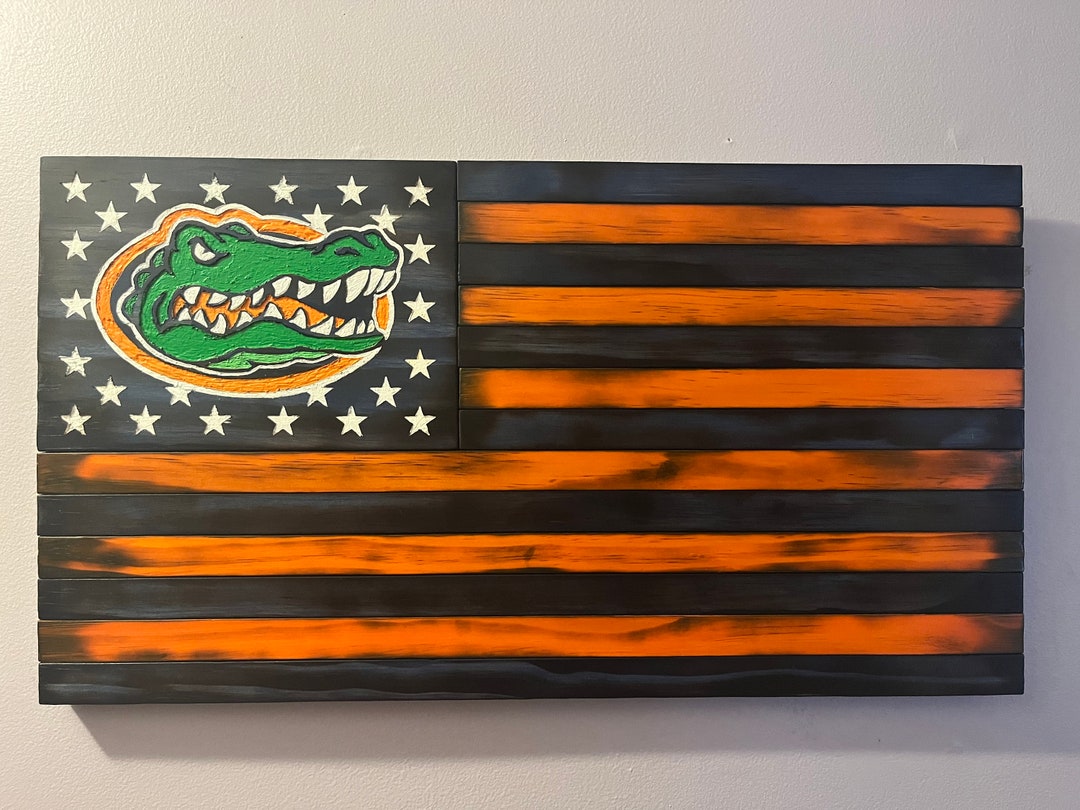 Florida Gators Tailgate American Flag - Etsy