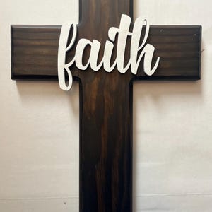 Faith Themed Wall Cross - Etsy