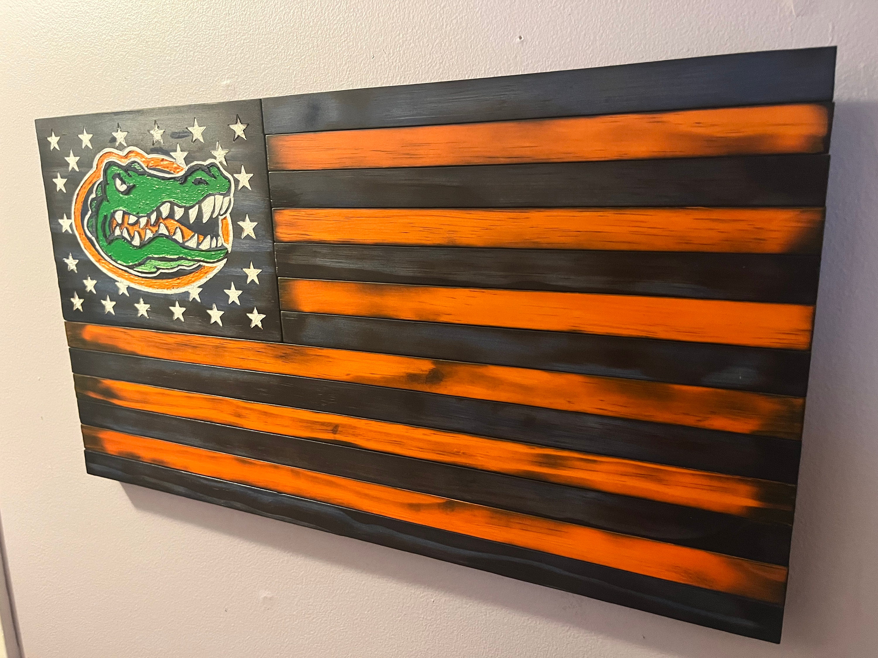 Florida Gators Tailgate American Flag - Etsy