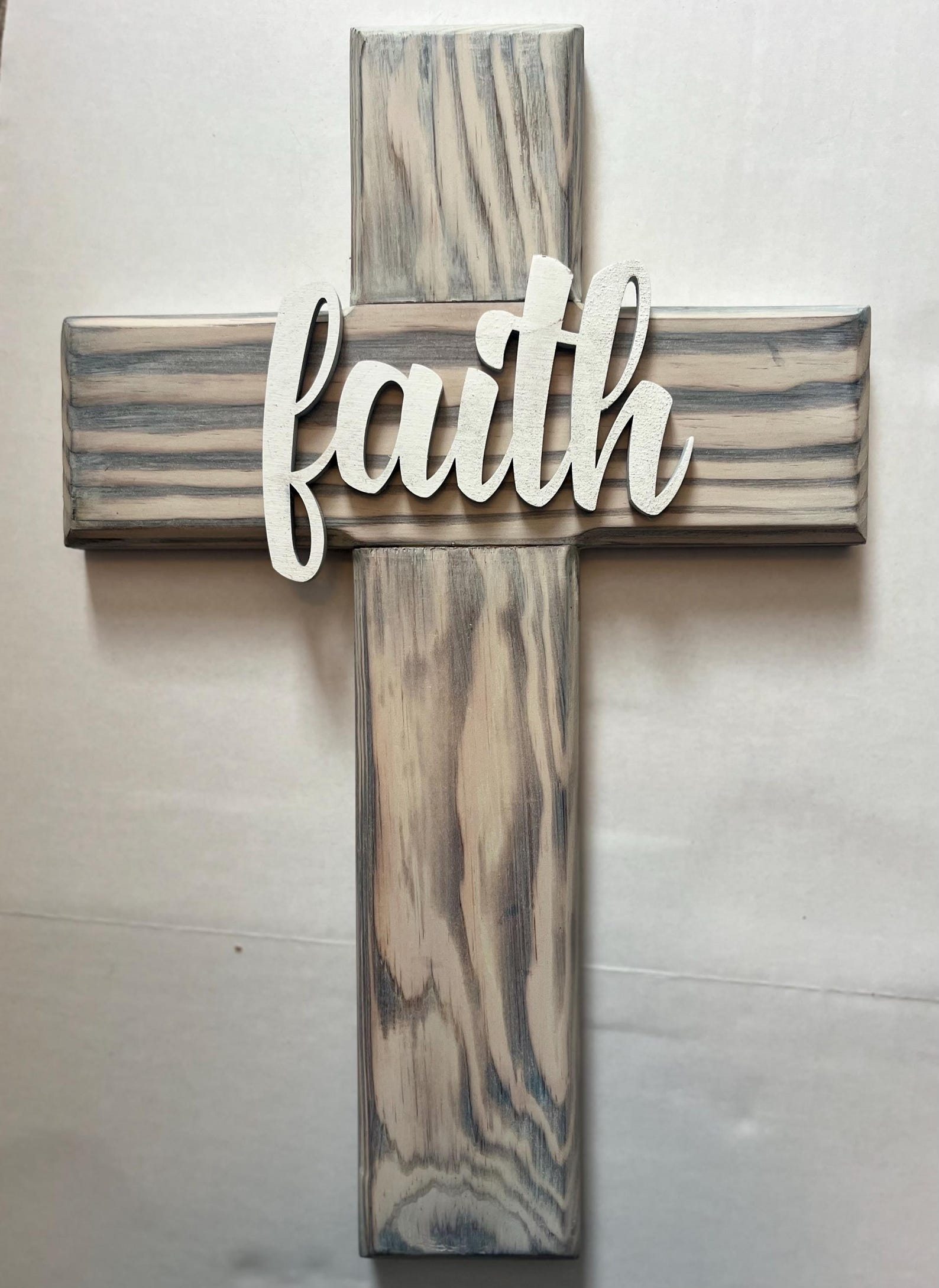 Faith Themed Wall Cross - Etsy