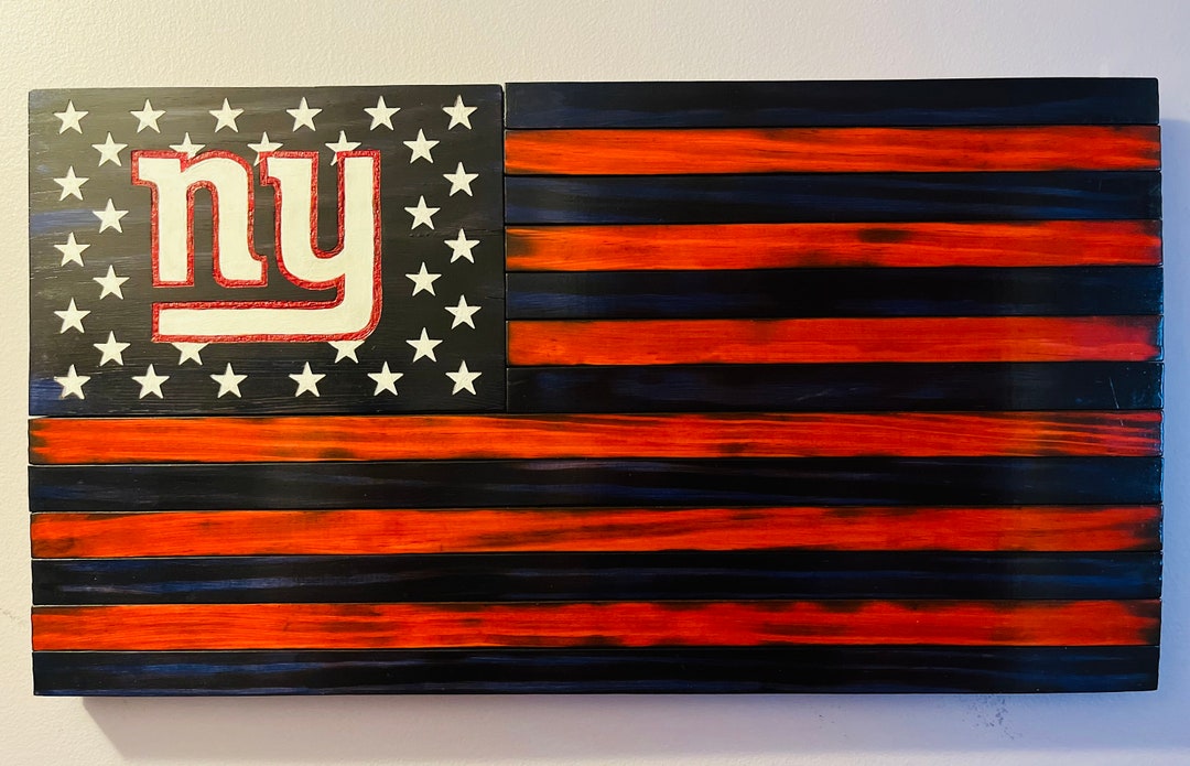 New York Giants Tailgate American Flag - Etsy