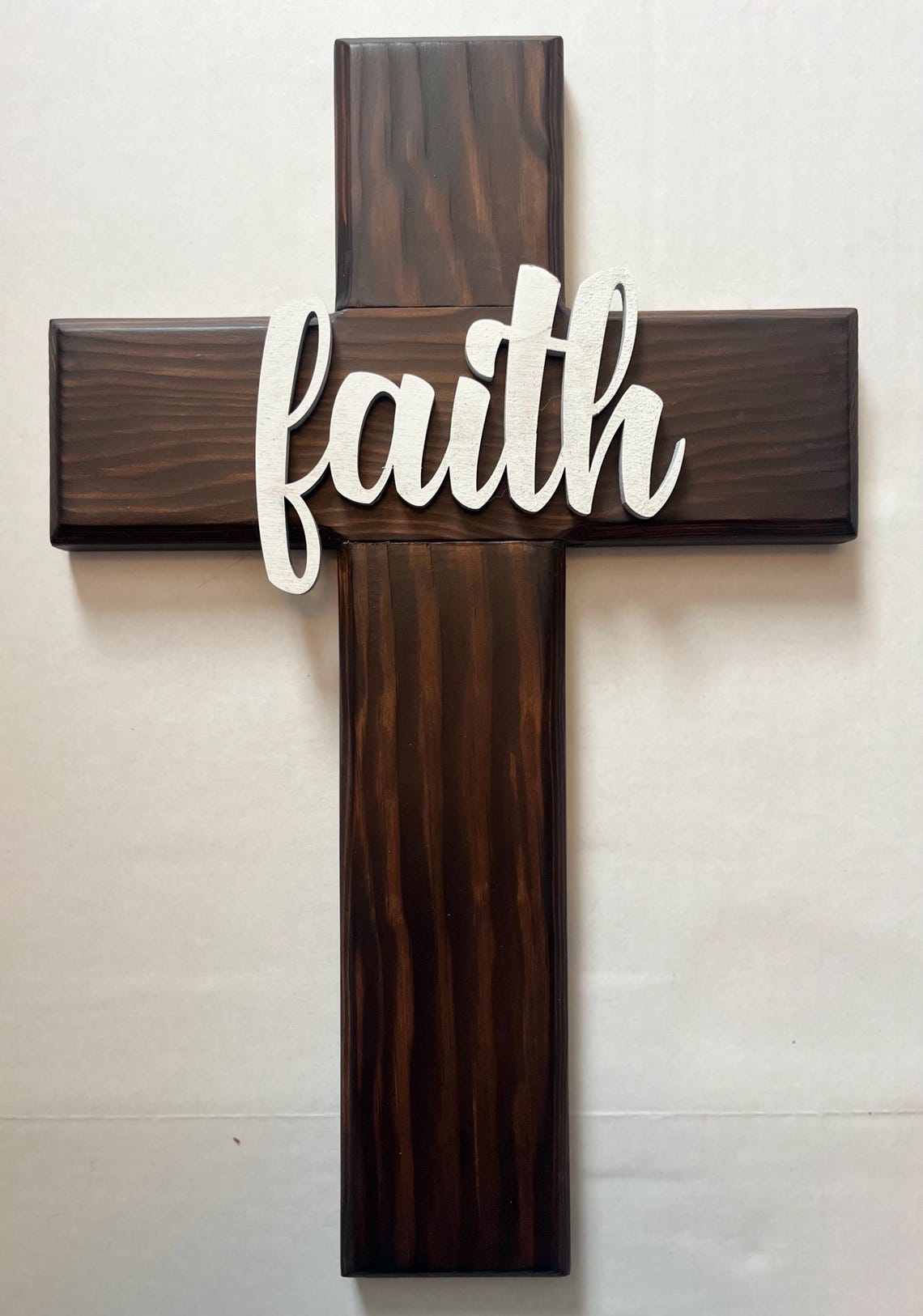 Faith Themed Wall Cross - Etsy