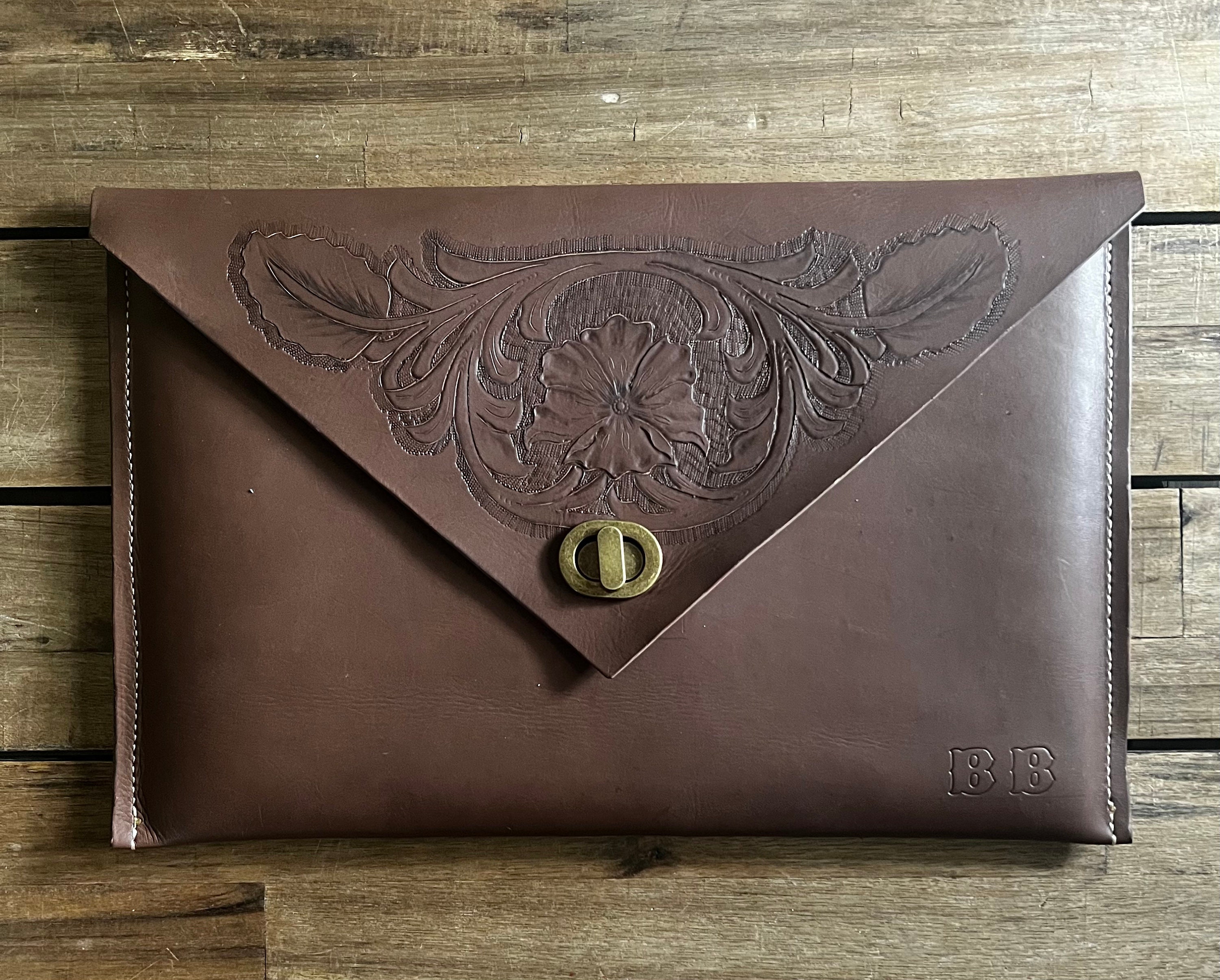 Leather Laptop Case - Etsy
