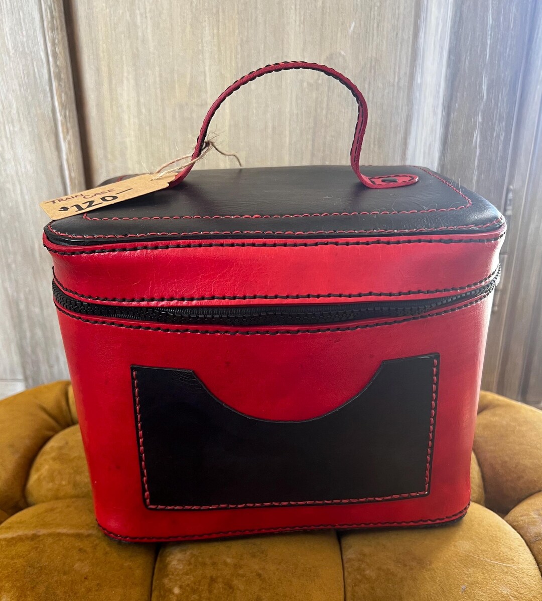 Leather Train Case (2 Design Shapes) - Etsy