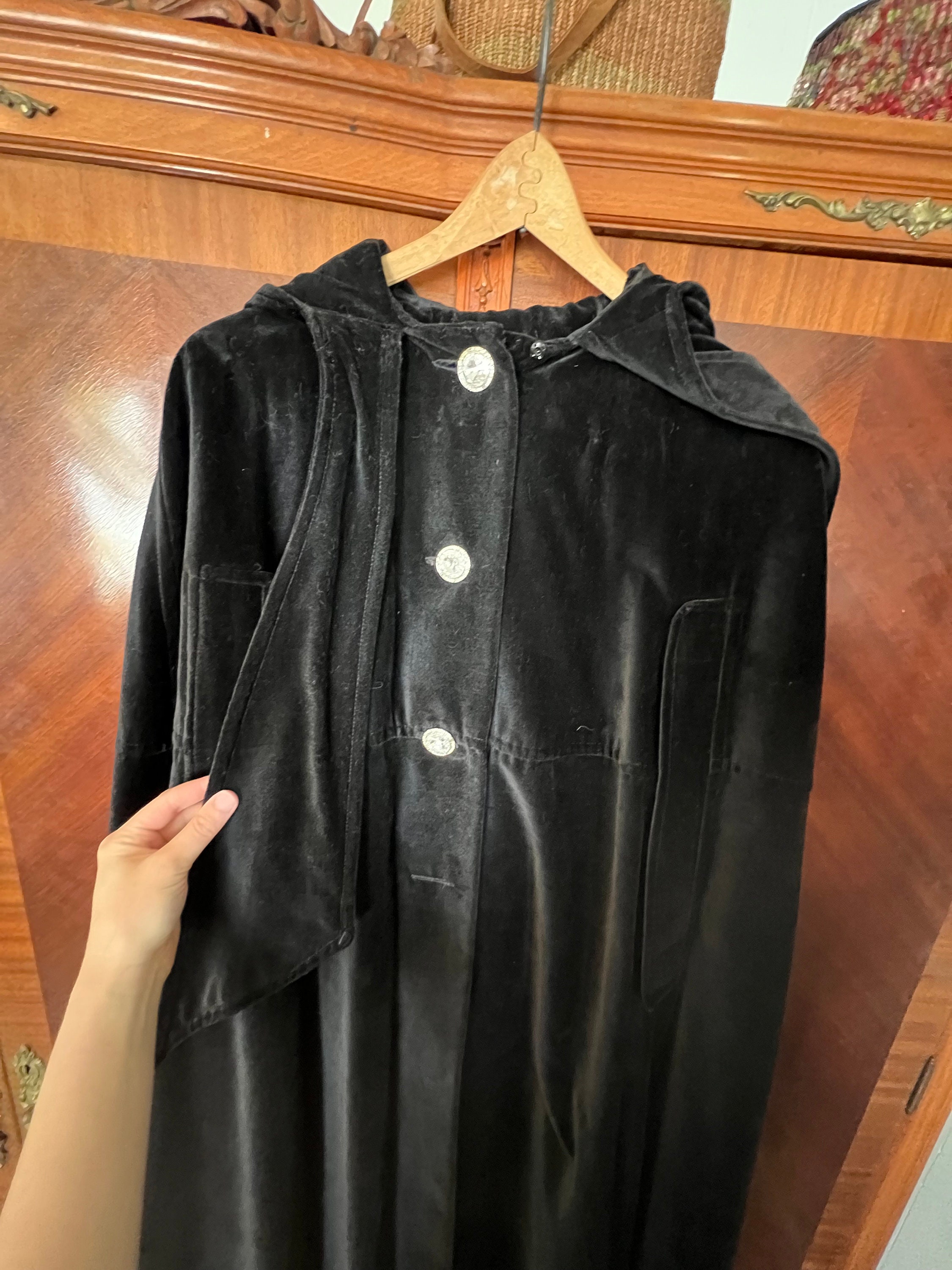 Vintage Velvet Cape - Etsy