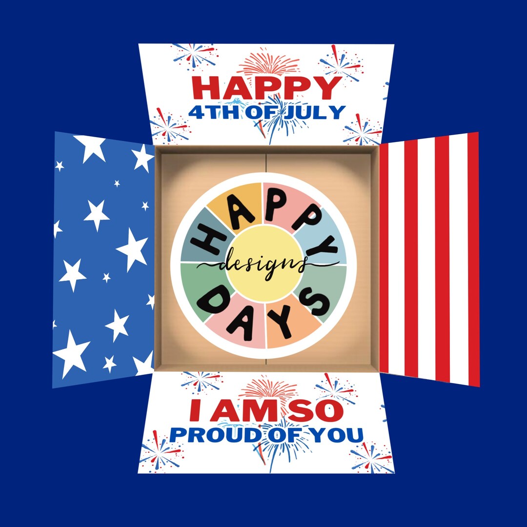 4th of July Care Package Labels/red, White and Blue Care Package/care ...