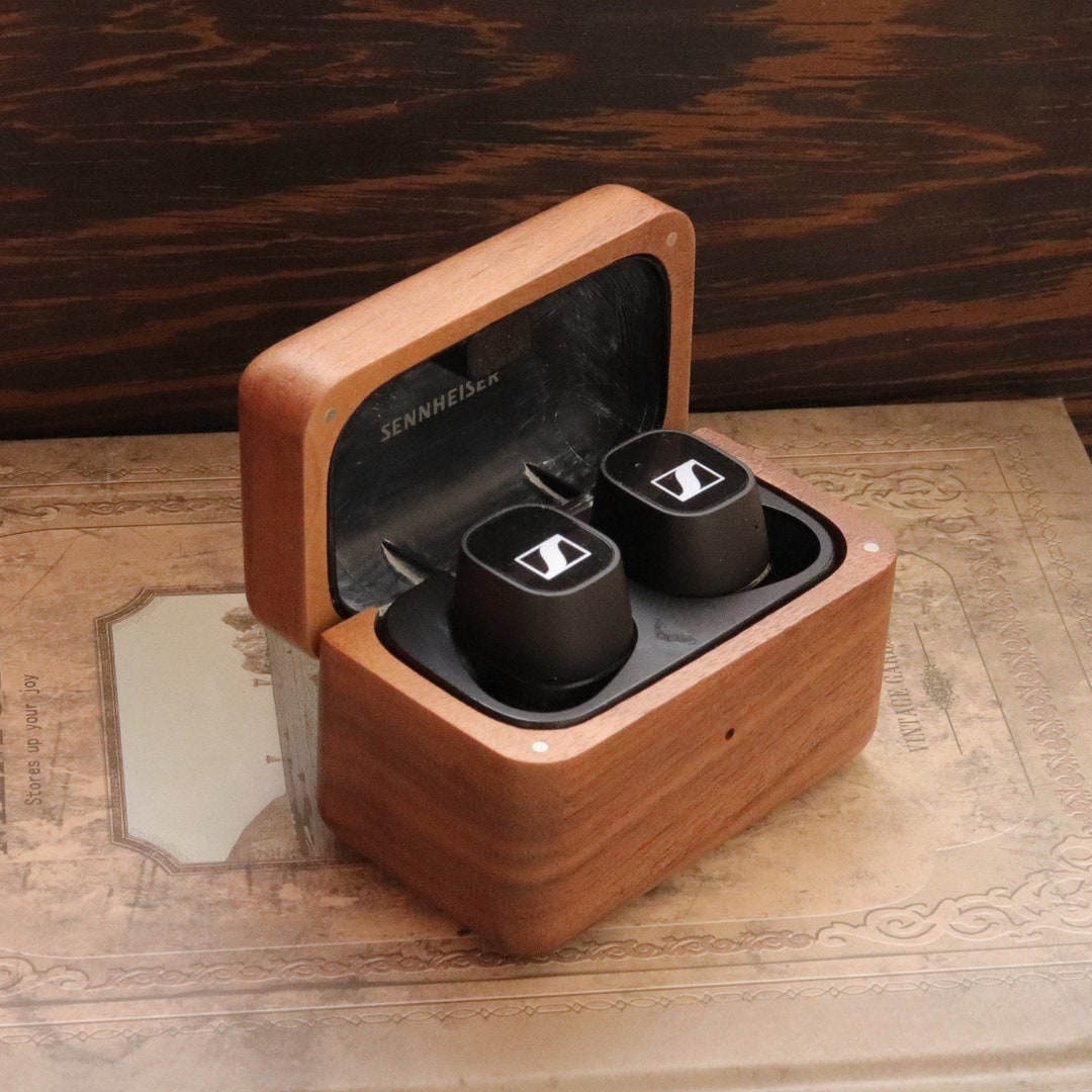 Custom Sennheiser Wood Headphone Case for MOMENTUM True Wireless 1/2/3 ...
