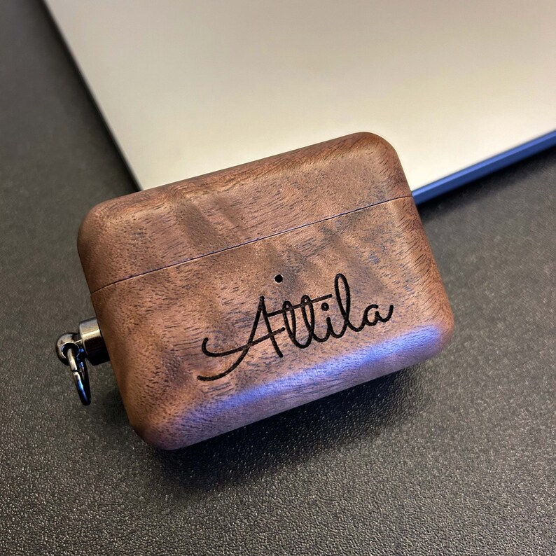 Custom Wood Airpods 1/2/3 Pro 1/2 Case, Wooden Protective Cover for ...