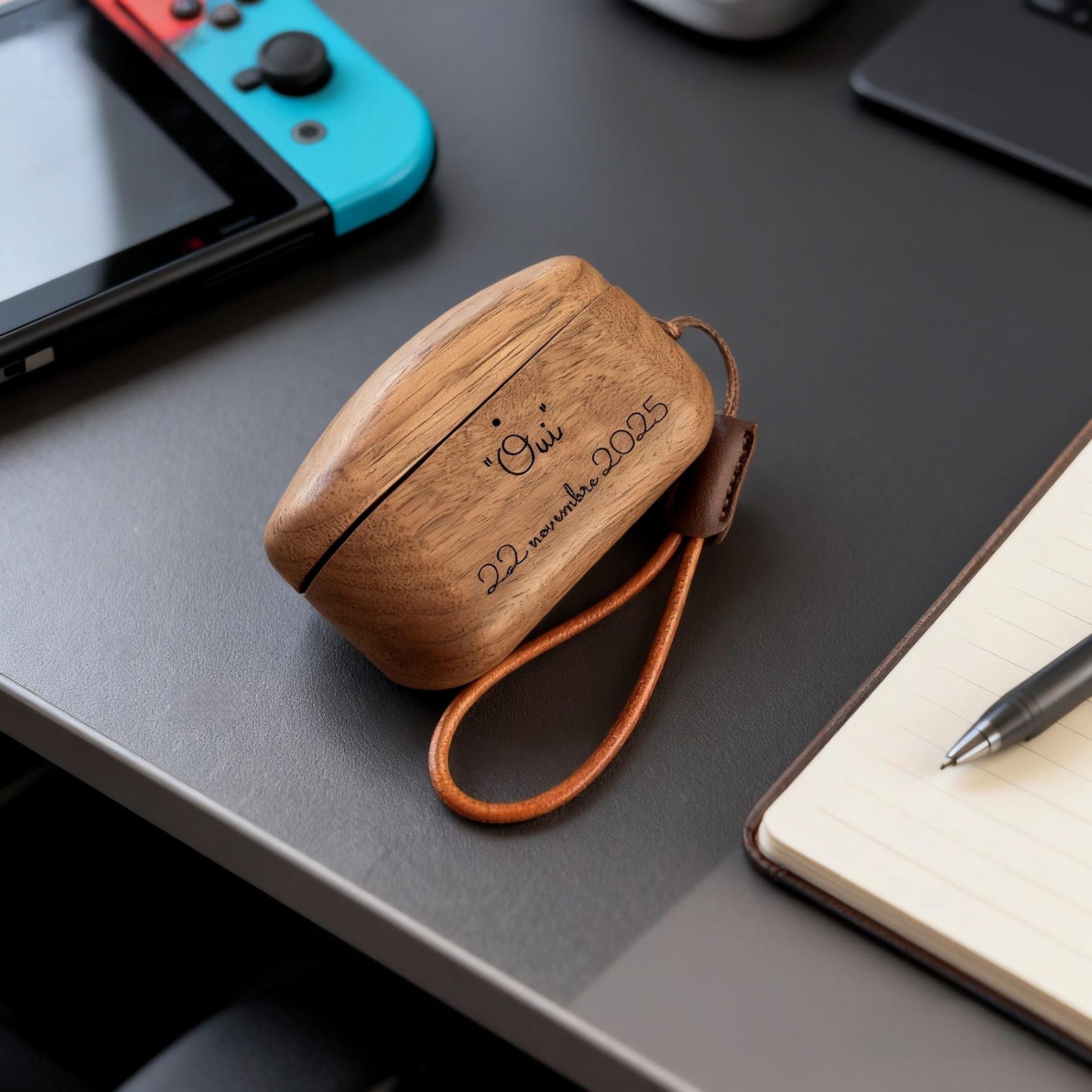 Custom Sony Wood Headphone Case for Wf-1000xm5xm4, Earpods Cover With ...