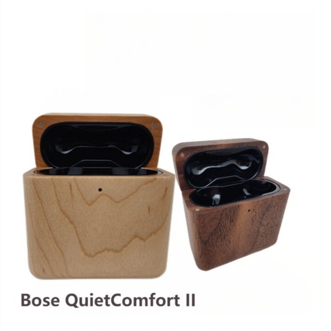 Personalized Bose Quietcomfort II Wood Headphone Case, Earpods Cover ...