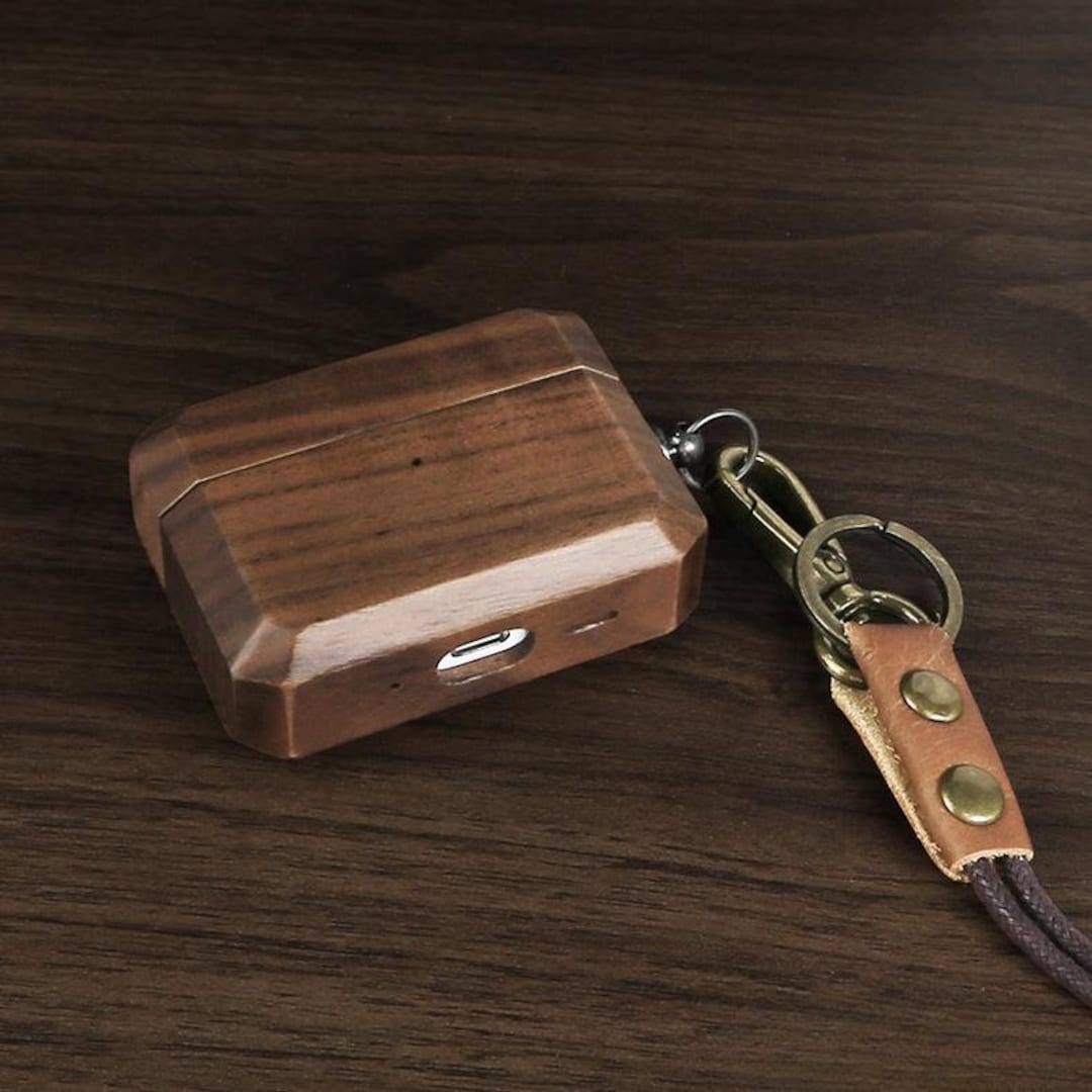 Christmas Gift, Custom Wood Airpods 1/2/3 Pro2 Case, Wooden Protective ...