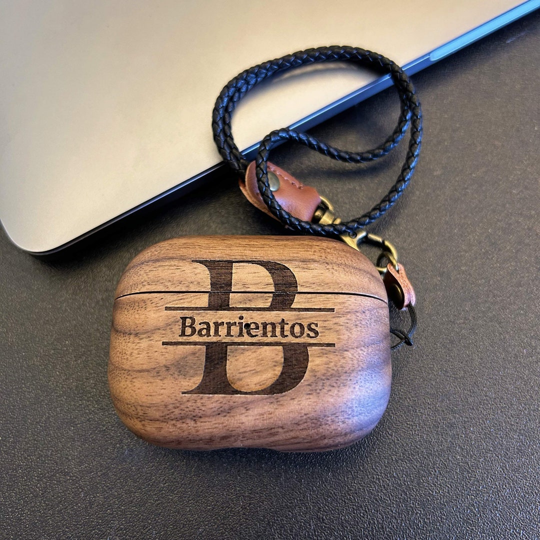 Engraved Wood Airpods 1/2/3 Pro 1/2 Case, Wood Protective Cover for ...