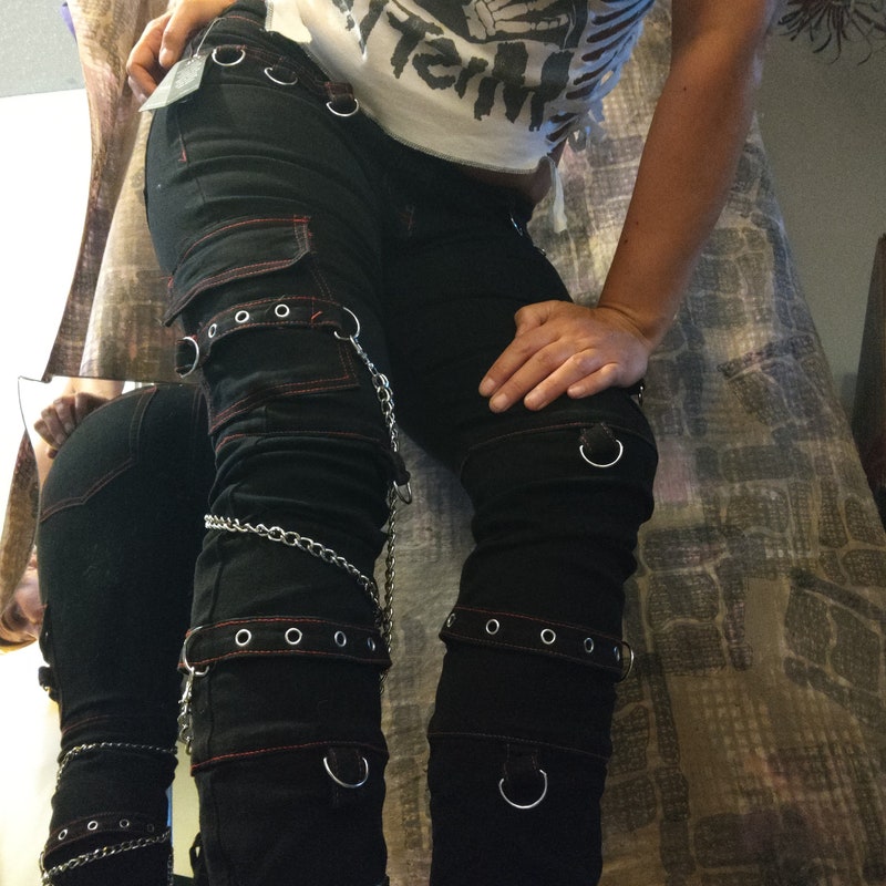 Goth Jeans - Etsy