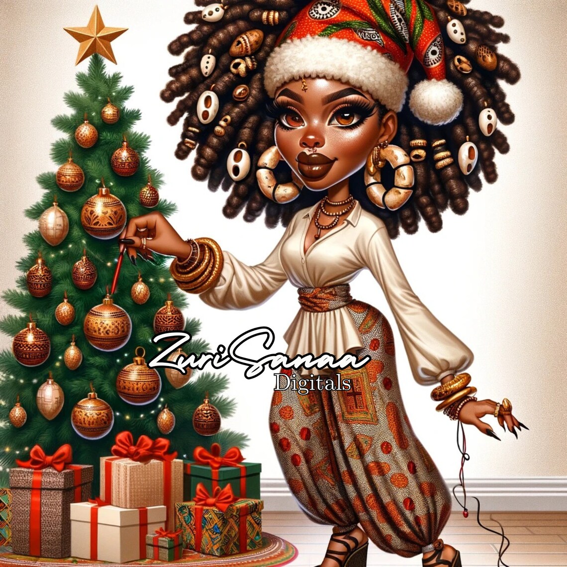 Holiday Queen PNG Digital Bundle Download High Resolution commercial ...