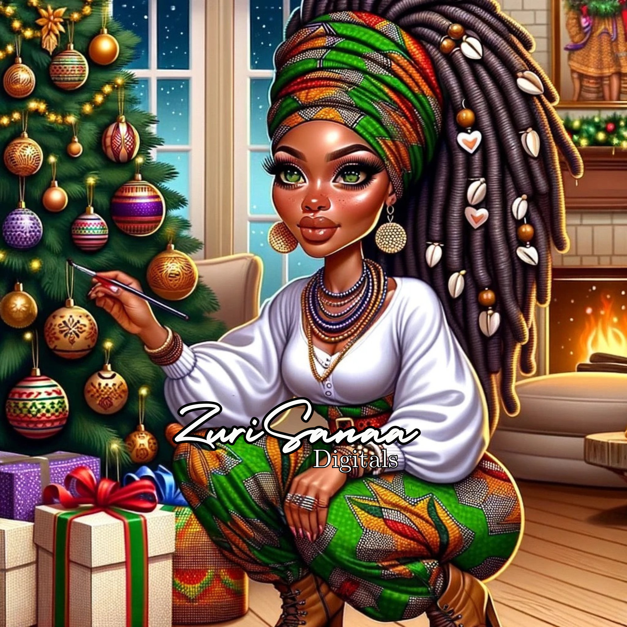 Holiday Queen PNG Digital Bundle Download | High Resolution |commercial ...