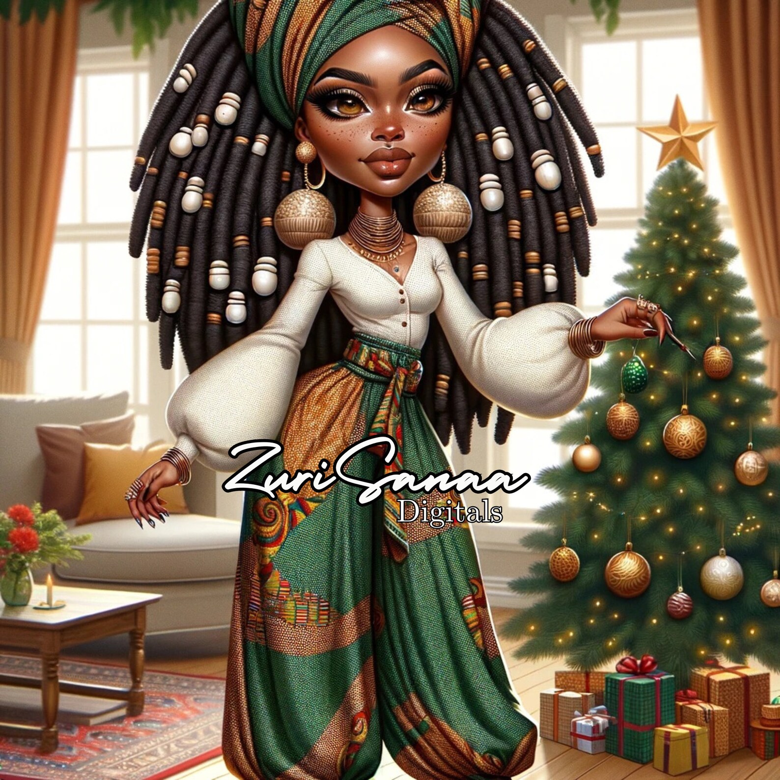Holiday Queen PNG Digital Bundle Download | High Resolution |commercial ...