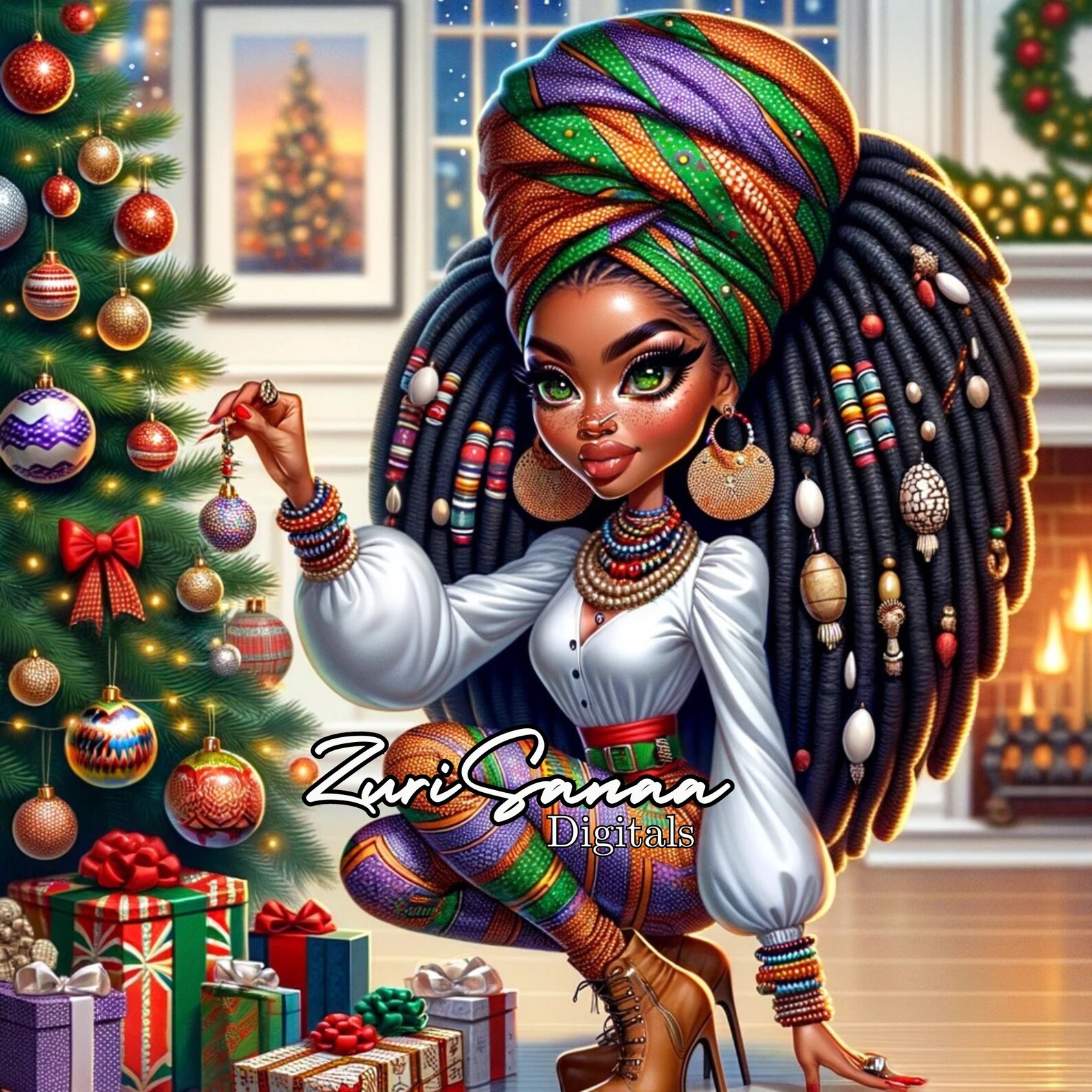 Holiday Queen PNG Digital Bundle Download | High Resolution |commercial ...