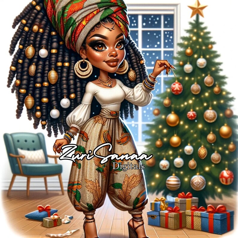 Holiday Queen PNG Digital Bundle Download | High Resolution |commercial ...